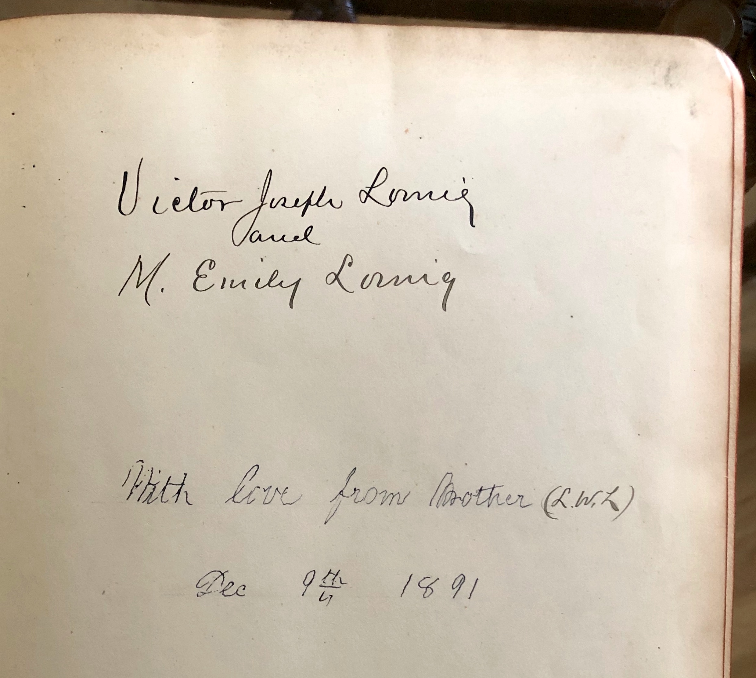 With Compliments: First Books and Their Inscriptions – The Emilie ...